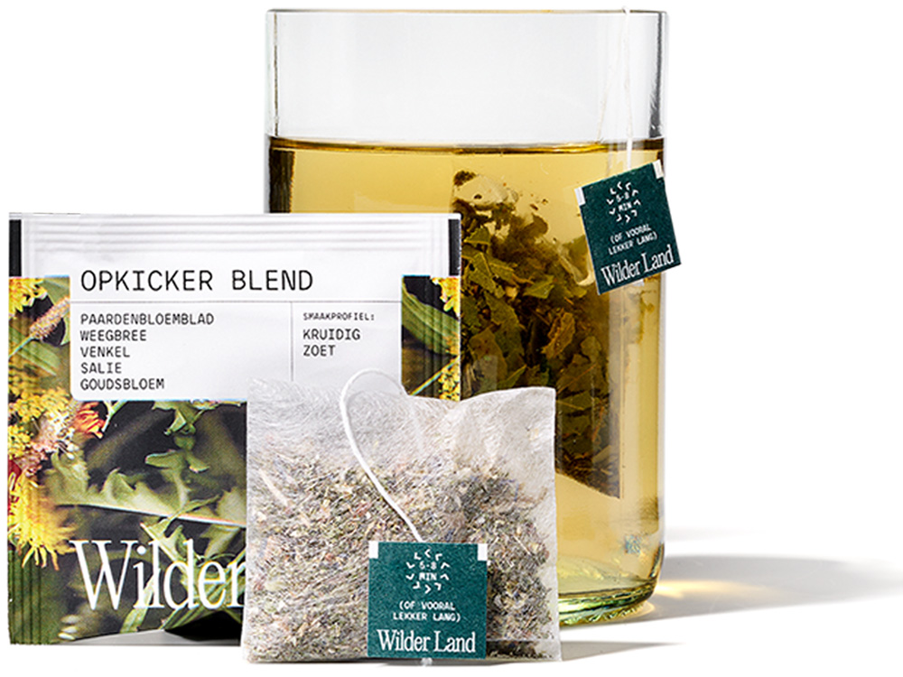 Wilder Land kruidenthee uit Nederland - Koffiebranderij Peeze